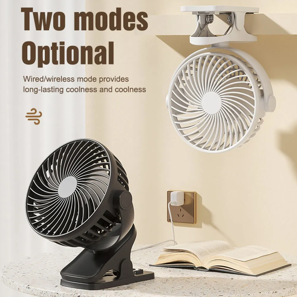 Portable Mini Fan with Phone Stand: Quiet USB Charging Desk Fan for ...
