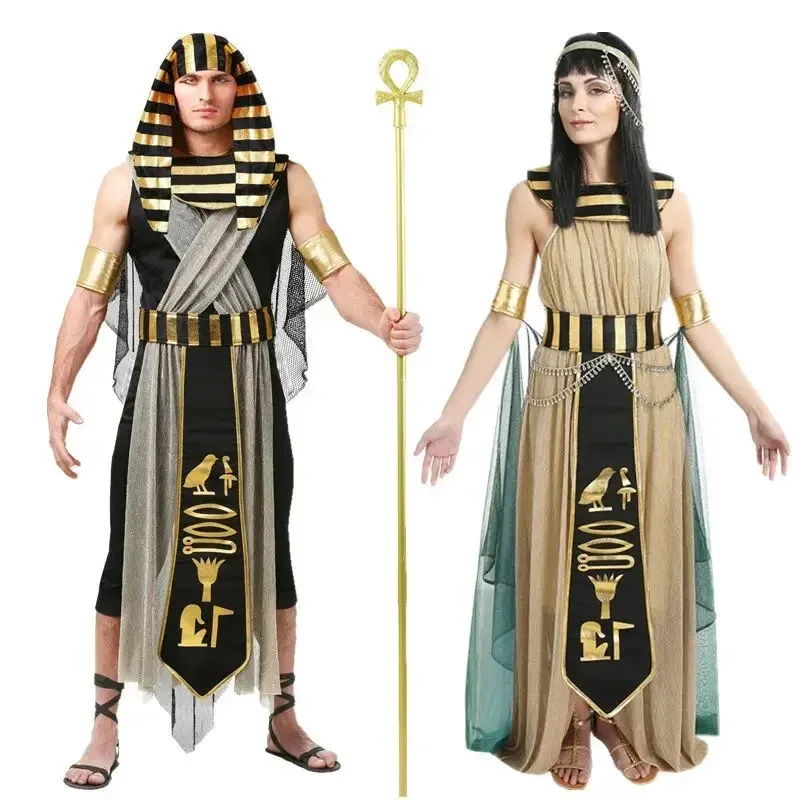 Cleopatra Costume For Women Egyptian Pharaoh Outfit Halloween Fancy ...