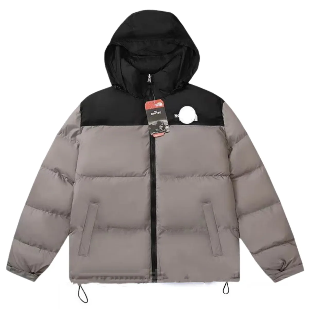 DHgate.com:Mens North Black Puffy Winter Hoodie: Warm & Stylish Down ...