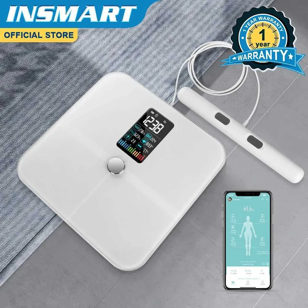 Smart Body Weight Scale - 8 Electrode Bluetooth Body Fat Analyzer ...
