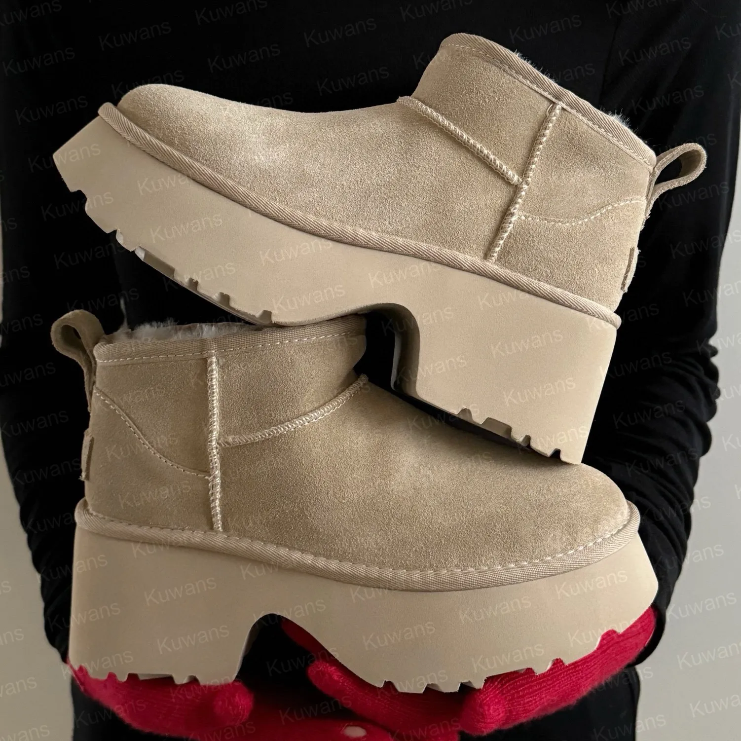 Platform Boots Cheap Gothic Punk Street Women Ankle Boots Platform