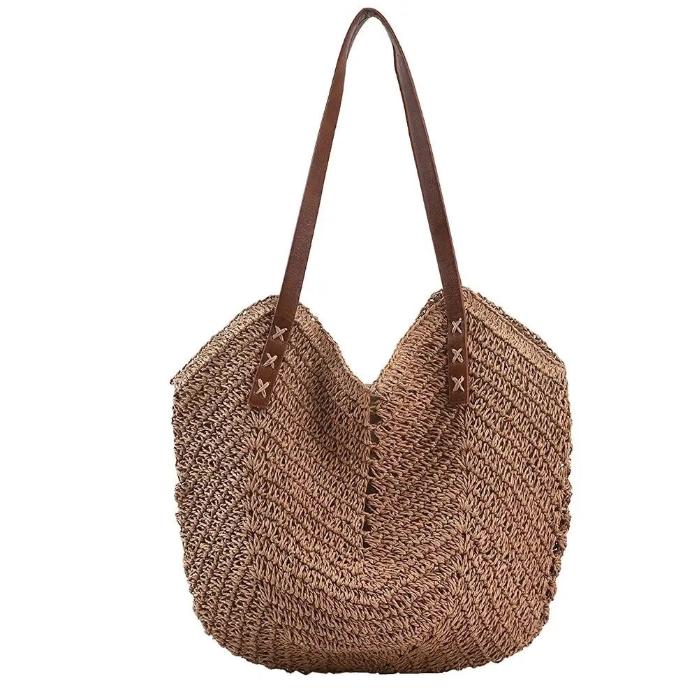 Womens large nylon beach duffle bag with zipper closure for casual ...