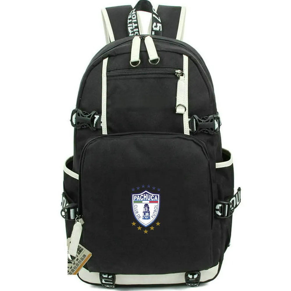 CF Pachuca Backpack Football Club Logo Daypack Soccer Team School Bag ...