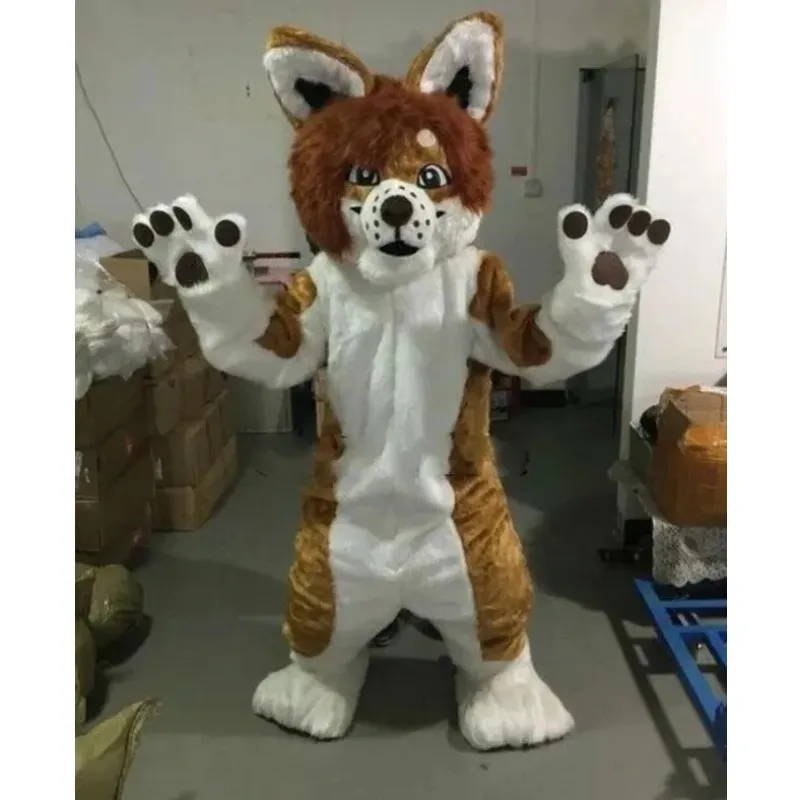 Deluxe Animal Mascot Costume: Full Body Fur Suit Outfit For Parties ...