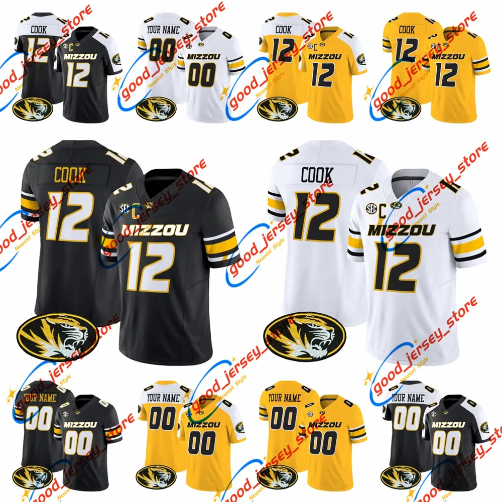 DHgate.com:Missouri Tigers Football Jersey - Brady Cook, Cody Schrader ...