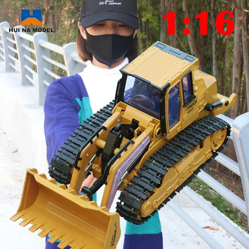 RC Construction Vehicle Set - Bulldozer, Excavator, Dump Truck - Alloy ...