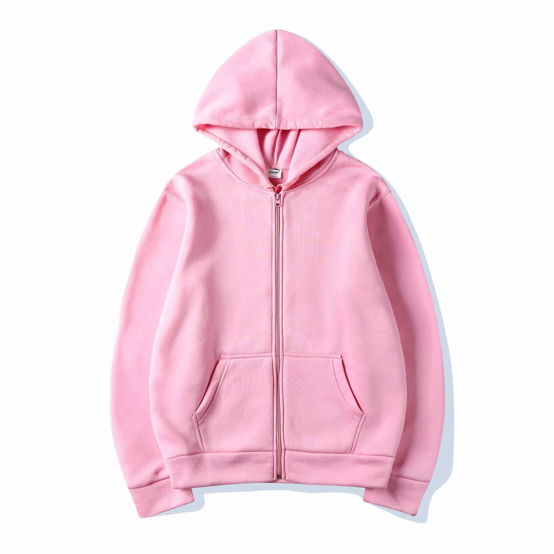 Breathable Solid Color Hooded Plain Zip Up Hoodie For Men And Women Comfortable And Casual Long Sleeve Sports And Activities Wear From Do or die Vendor 12.04 DHgate.Com
