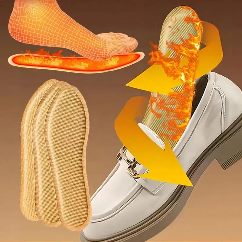 12-Hour Heated Insoles for Boots - Disposable Foot Warmers, Uniform ...