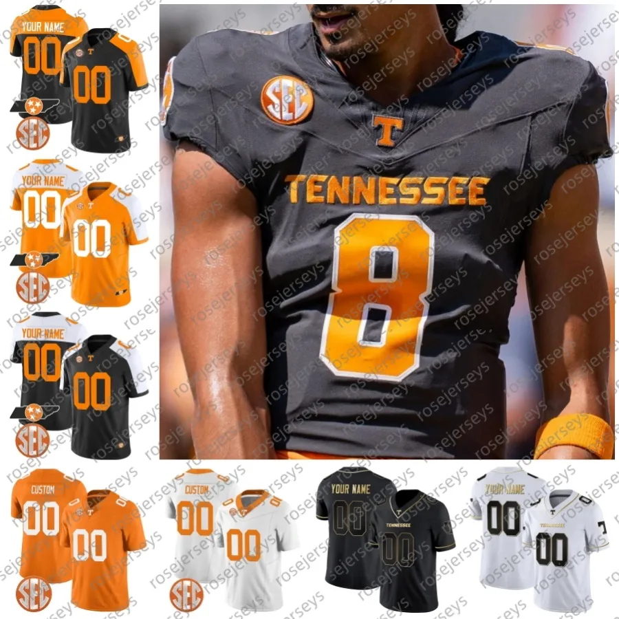 Custom 2025 VOLS FUSE Orange Football Kit Featuring Nico Iamaleava, Joe ...