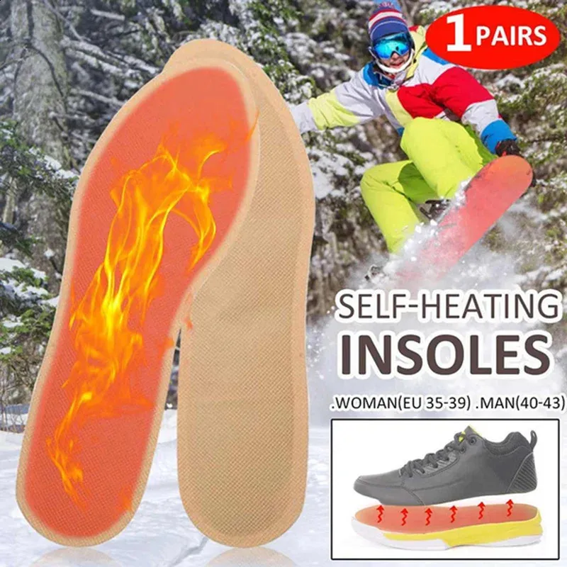 12-Hour Heated Insoles for Boots - Disposable Foot Warmers, Uniform ...