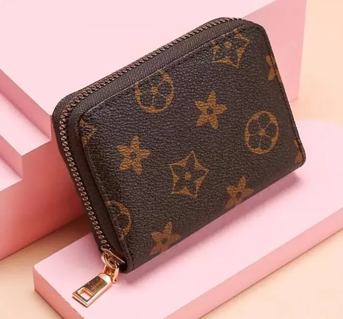 Fashion Designer Short Zipper Wallet: Luxury Leather Coin Purse for Men ...
