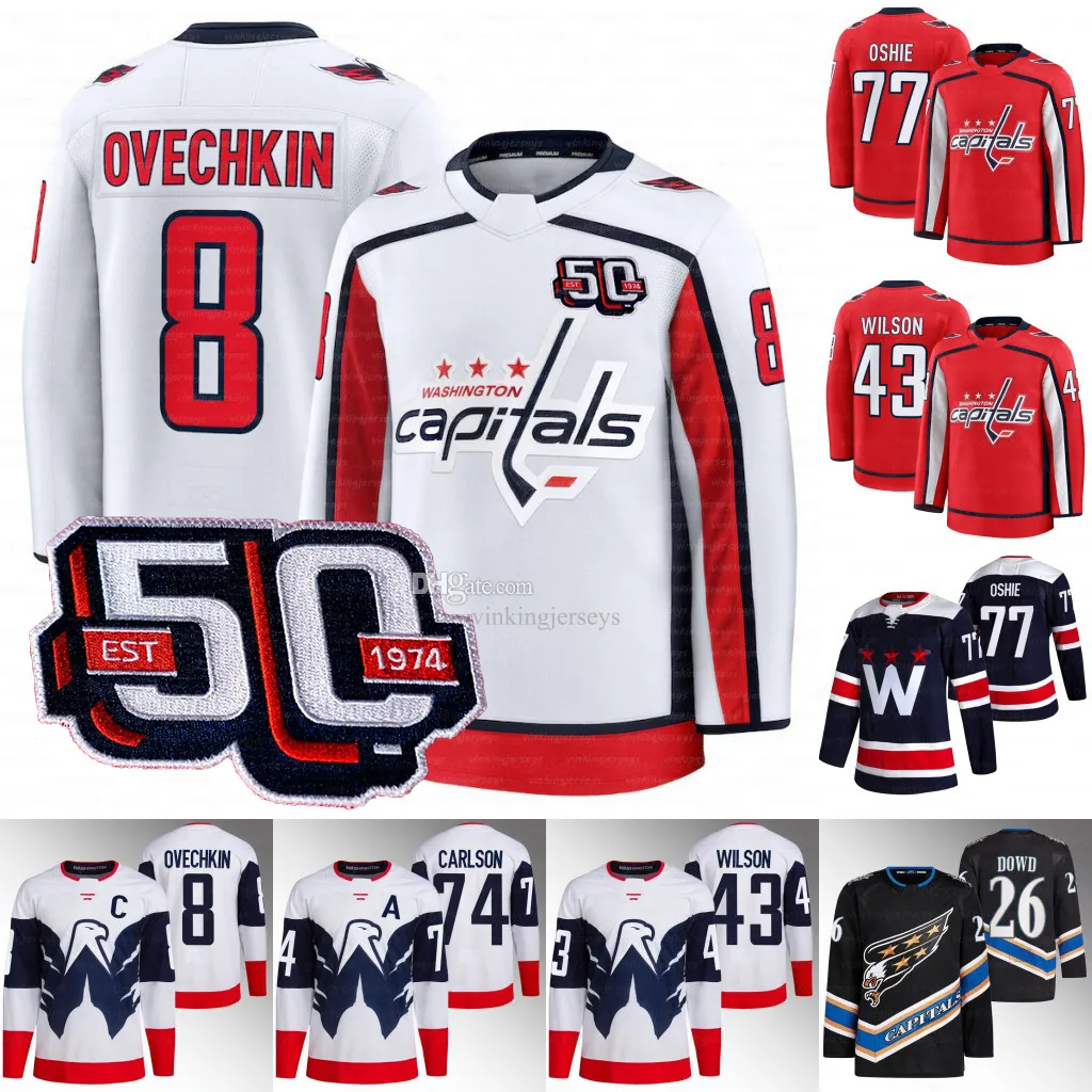 Capitals Alex Ovechkin, Oshie, Nicklas Backstrom, Pierre Luc Dubois ...