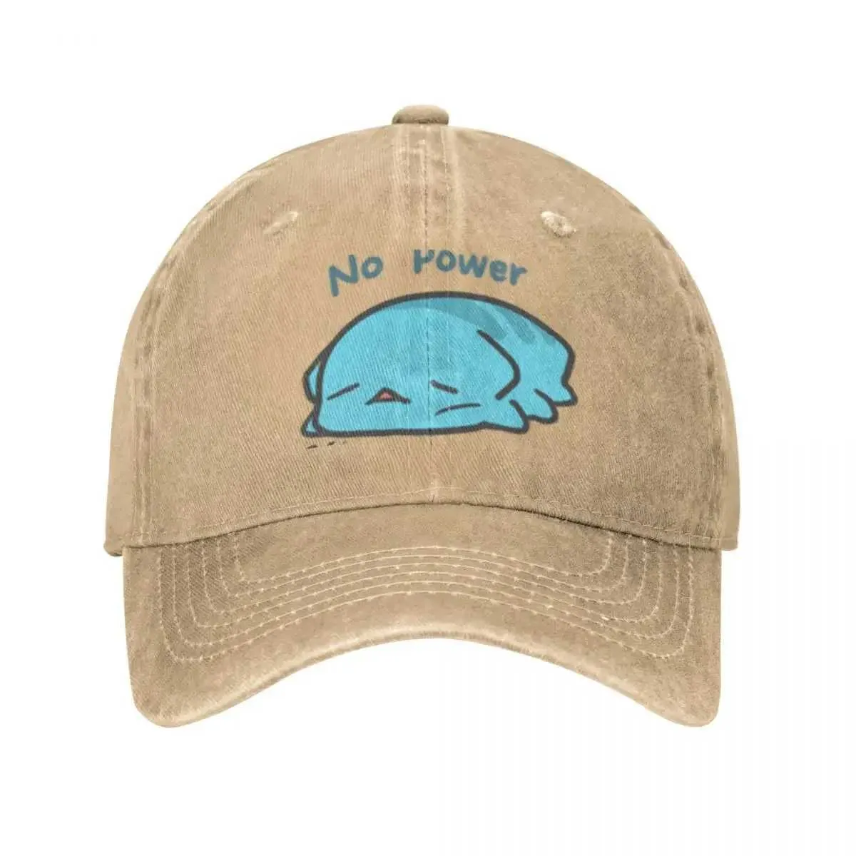 Bugcat Capoo No Power Cowboy Hat Mountaineering Black Bobble Hat Foam ...