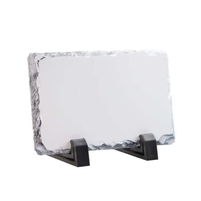 4X6 Inch Rectangular Blank Slate Rock Plaque Stone for Photo ...