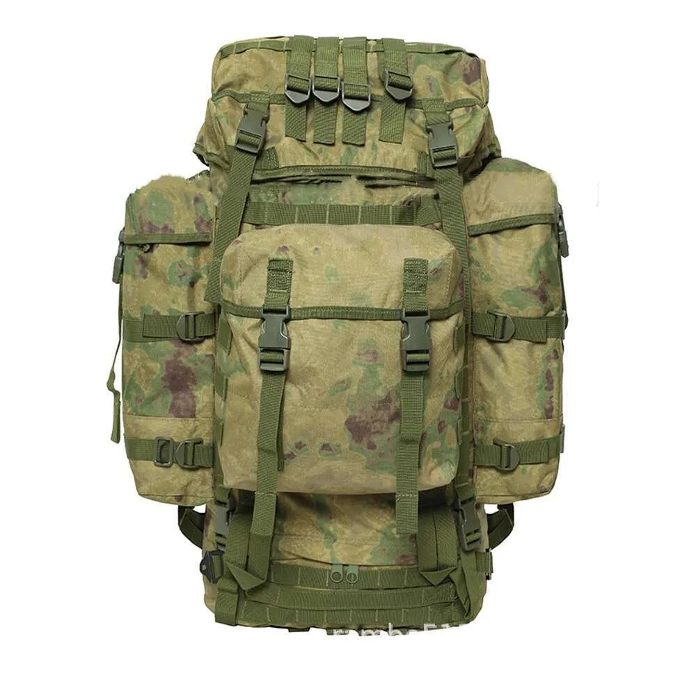 Large Molle Rucksack: 120L Tactical Military Mountaineering Backpack ...