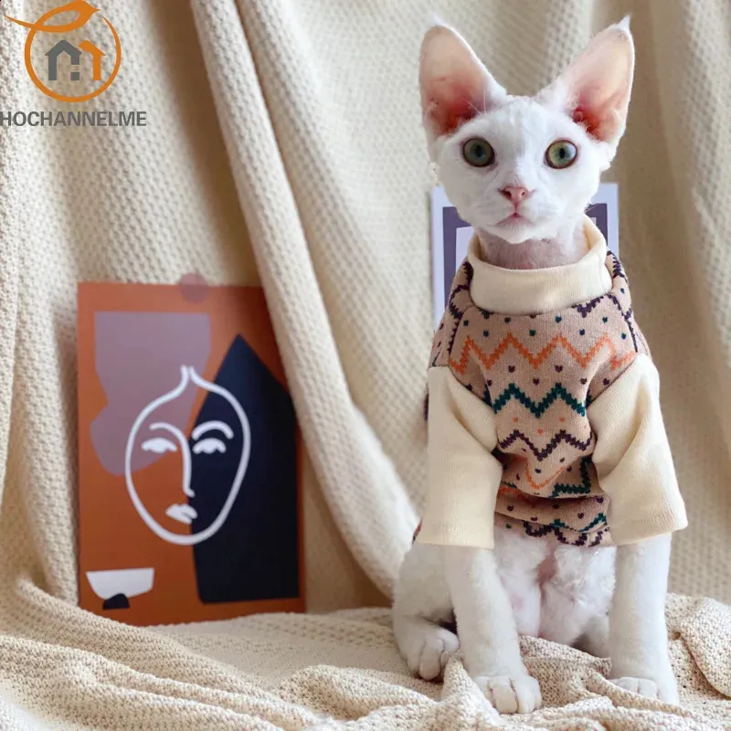Premium Plush Sweater for Hairless Cats: Warm Winter Coat - Shop Now ...