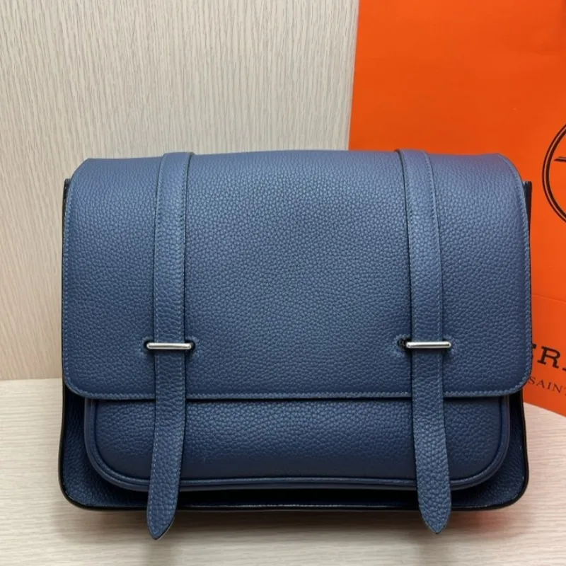 12A Steve Light Junior Leather Messenger Bag 34cm... From Ssss901121 ...