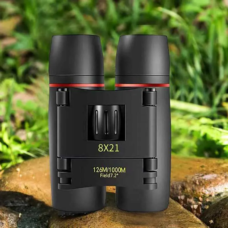 Compact 8x21 HD Telescope - Waterproof, Foldable Mini Monocular for ...