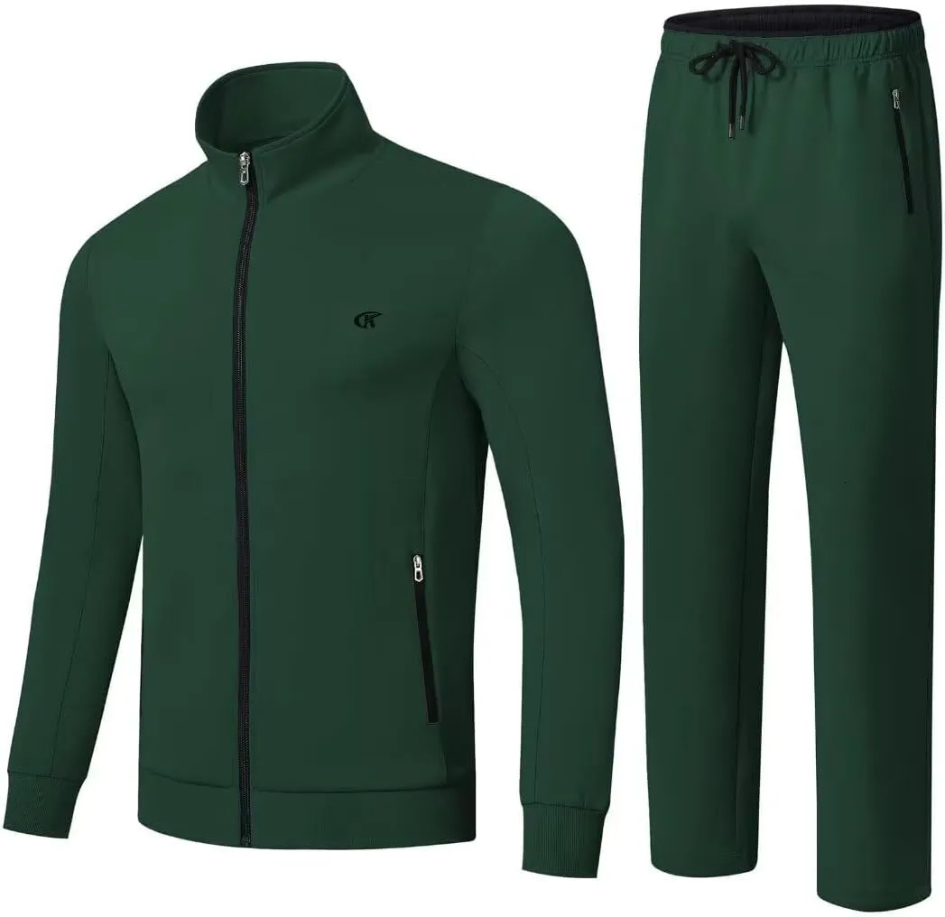 Men's Designer Tracksuit Full Zip Sportswear, Jogging Clothing, Casual ...