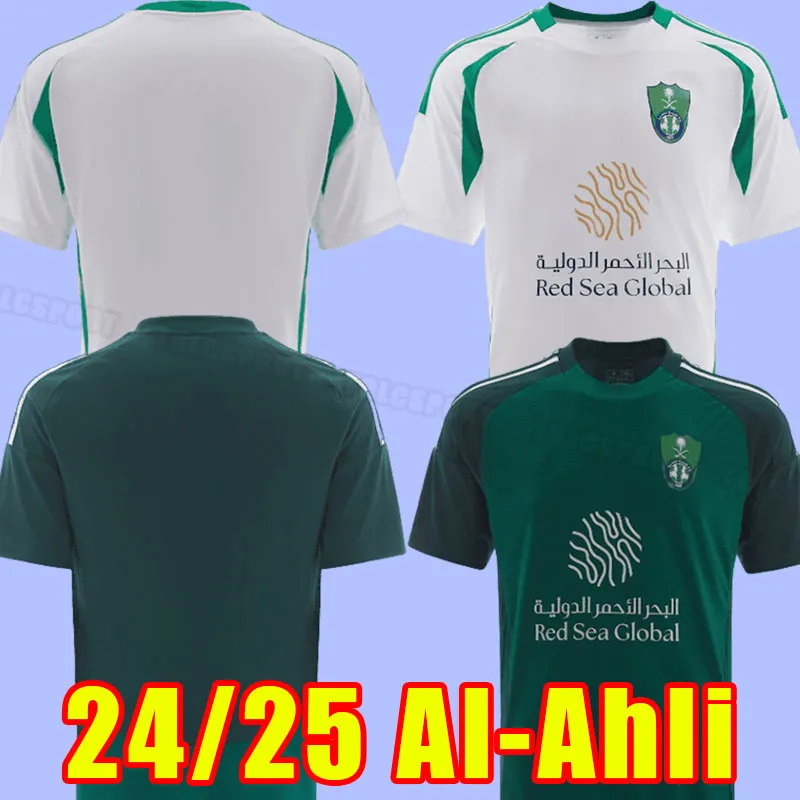 Al Ahli Saudi Ireland Soccer Kit Fans Player Version 2024 2025 Home ...
