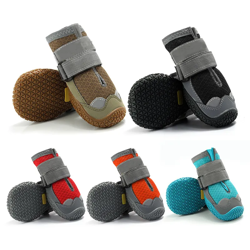 DHgate.com:Breathable Dog Shoes for All Seasons - Mesh, Golden ...
