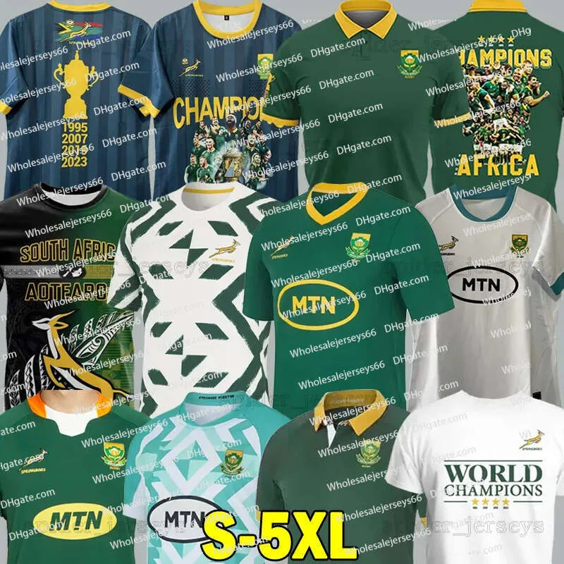 South Africa Rugby Jersey Mens /25 Limited Edition Home & Away National ...