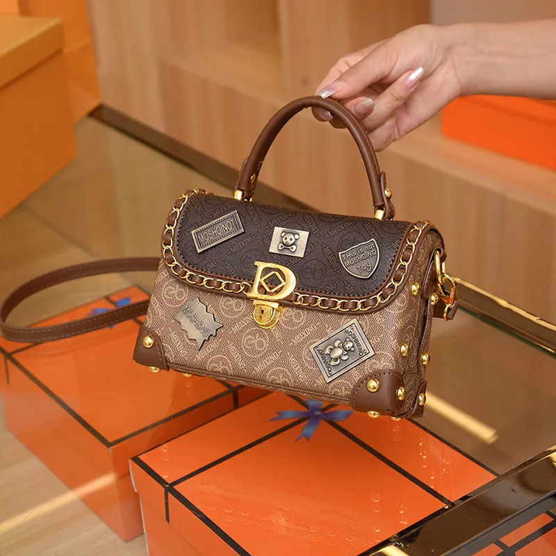 Crossbody Retro Handbag for Women: Designer Patch Shoulder Bag ...