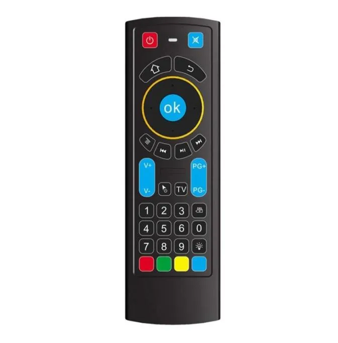 MX3 PRO Wireless Keyboard Air Mouse Remote Control For Amazon Fire TV ...
