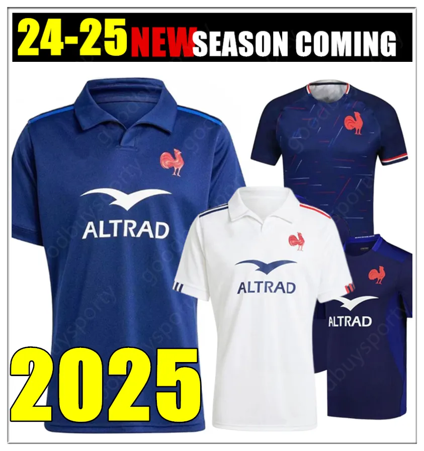2025 Super French Rugby Jerseys Maillot Defrench Boln Shirt Men Taille ...