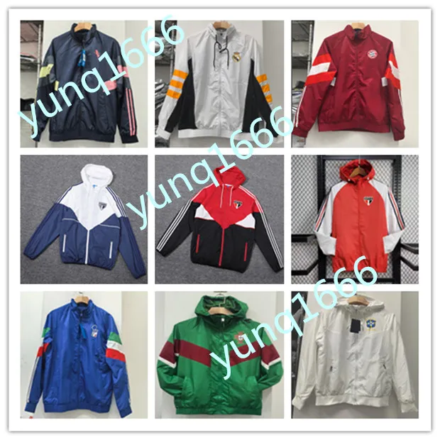 Men's Football Club Windbreaker Jacket 23/24 - Lightweight Soccer ...