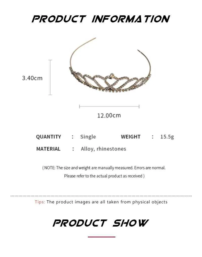 Sparkling Rhinestone Headpiece: Elegant Hair Comb Crowns for Weddings ...