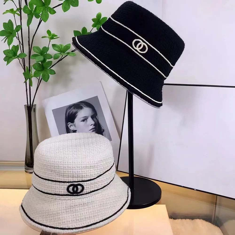 Fashion Triangle Letter Bucket Hat Cap for Men and Women, Baseball Caps ...