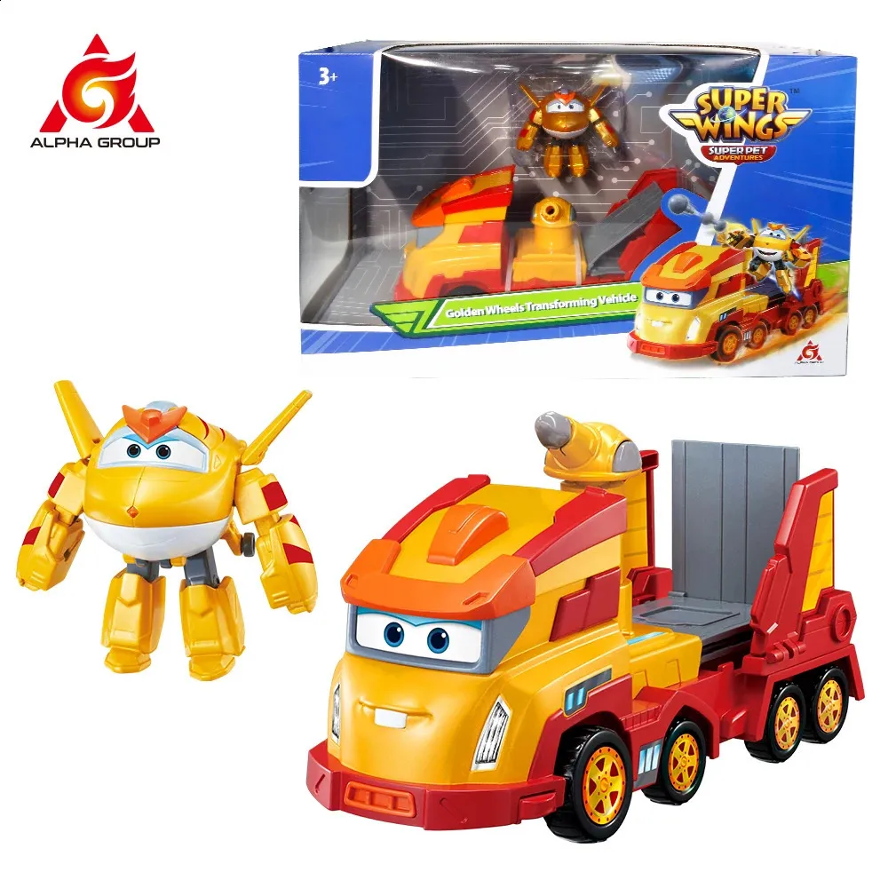Super Wings Transforming Vehicle With MINI Golden Boy 3 In 1 ...