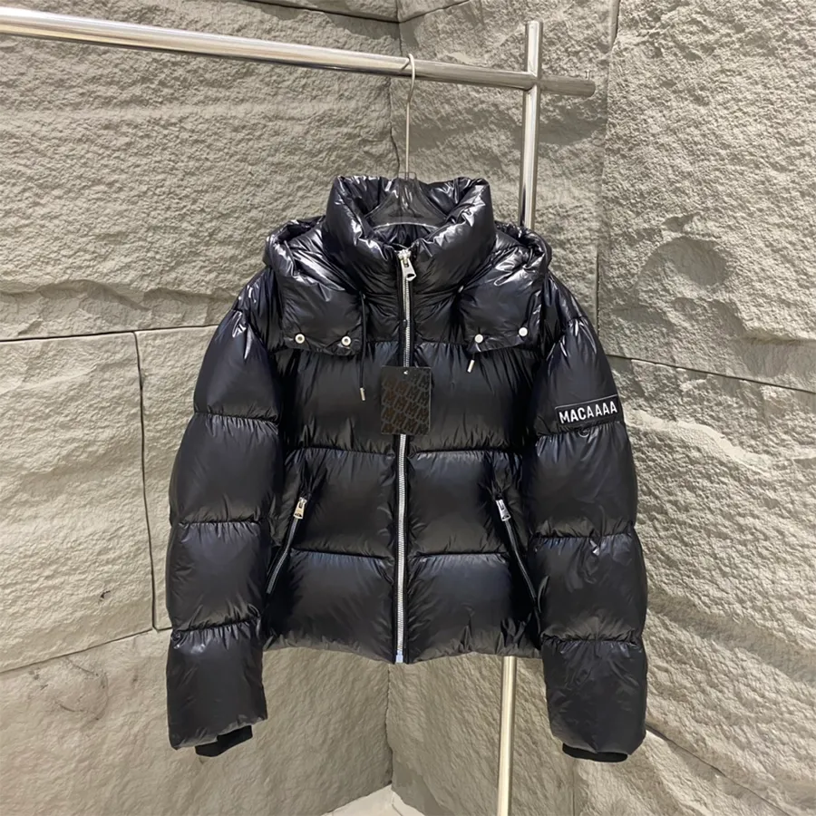 Designer Down Jackets Fashions Classic Short Downs Jacket Neutral Thick ...