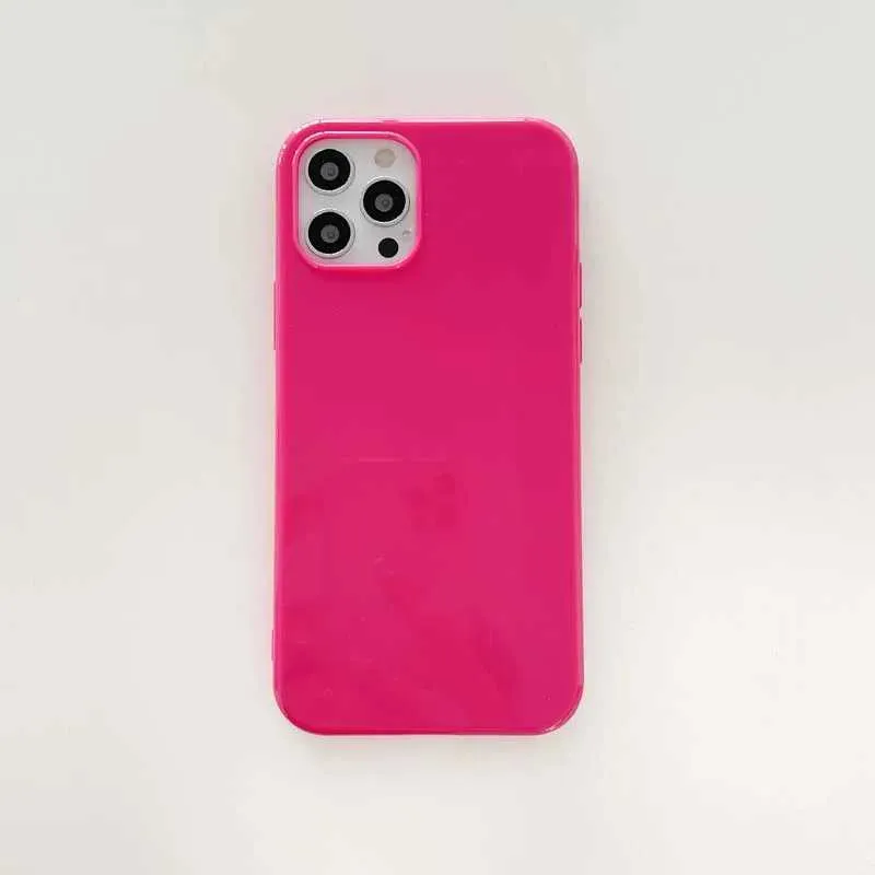 Neon Fluorescent Silicone iPhone Case - Soft, Shockproof, Protective ...