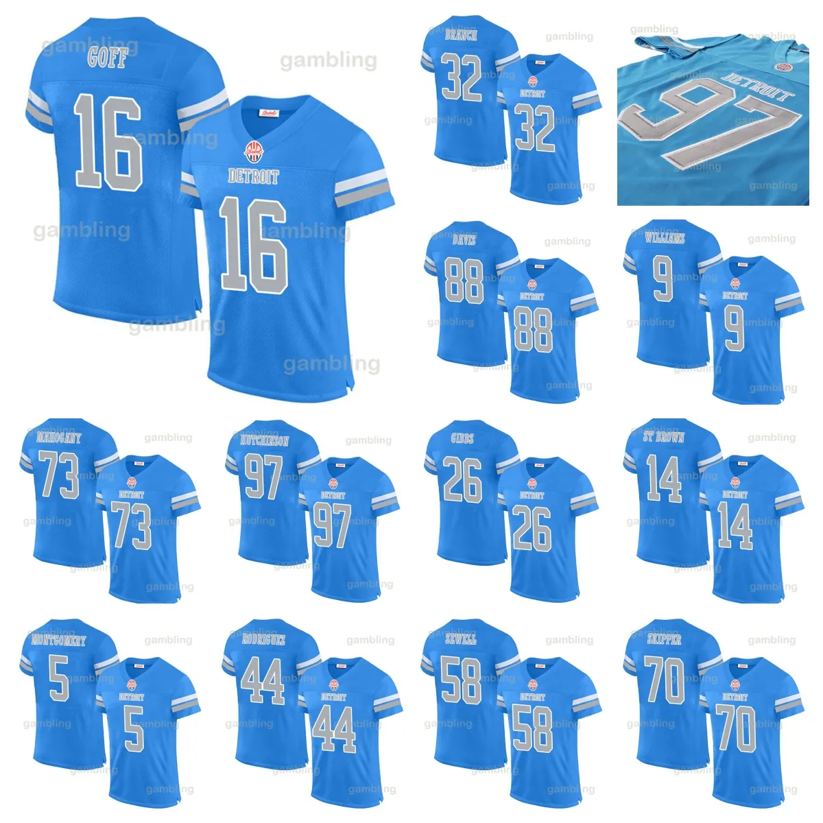 Custom 2020 Adan American Football Shirts Men/Women/Youth Featuring D ...