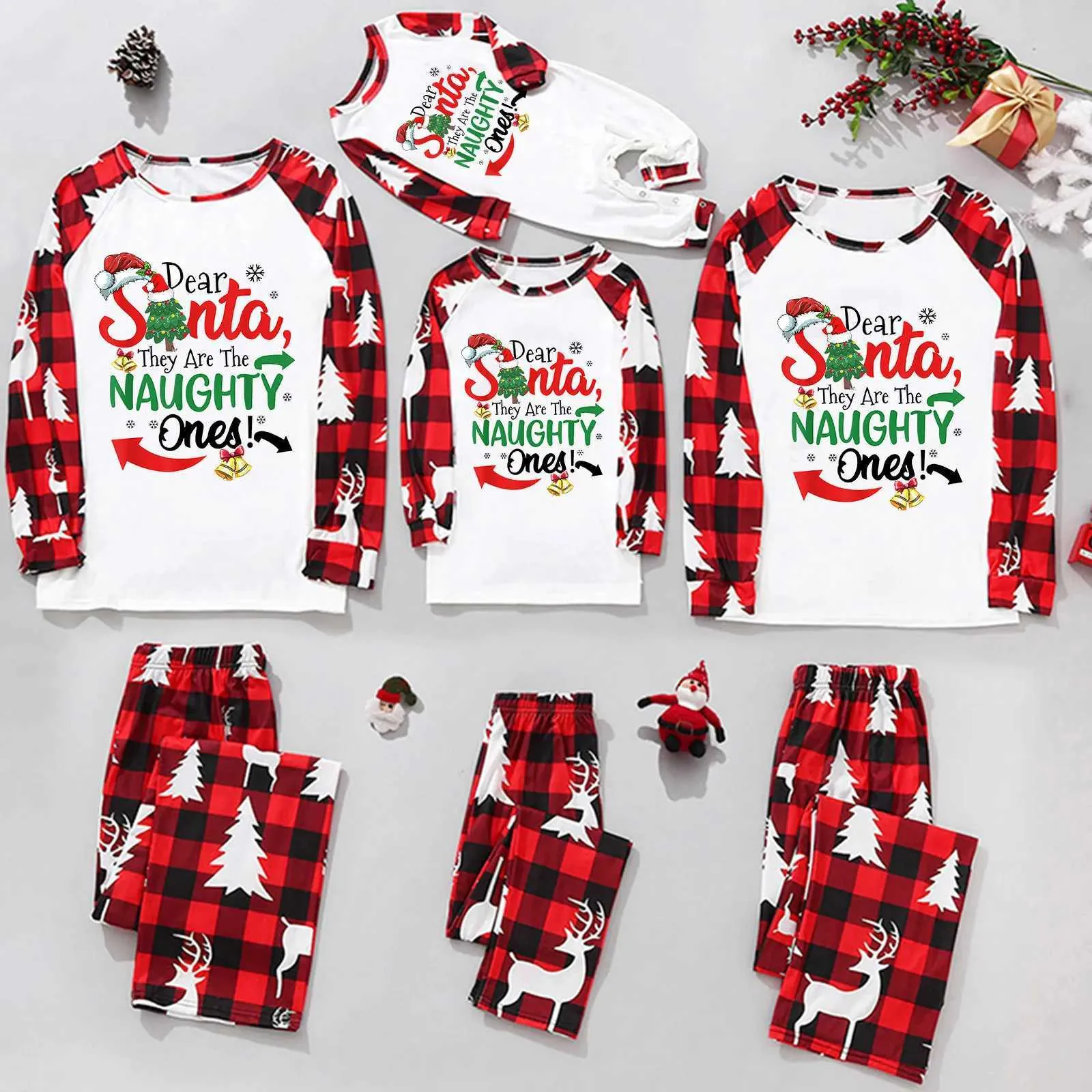 Matching Family Christmas Pajamas: Soft, Warm & Festive! Dog and Human ...