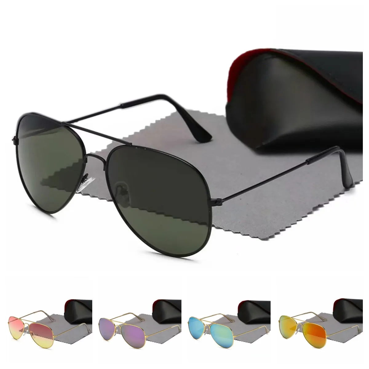 Stylish Polarized Aviation Sunglasses For Men And Women With UV400 ...