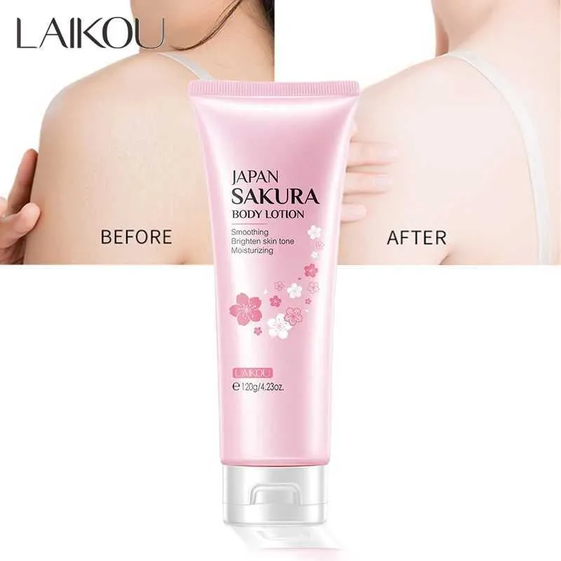 Sakura Body Lotion - Japanese Cherry Blossom Skin Cream for Dry Skin Repair, Moisturizing ...