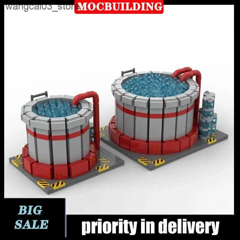 Large Ore Silo Model Building Blocks - City Street View Architecture ...