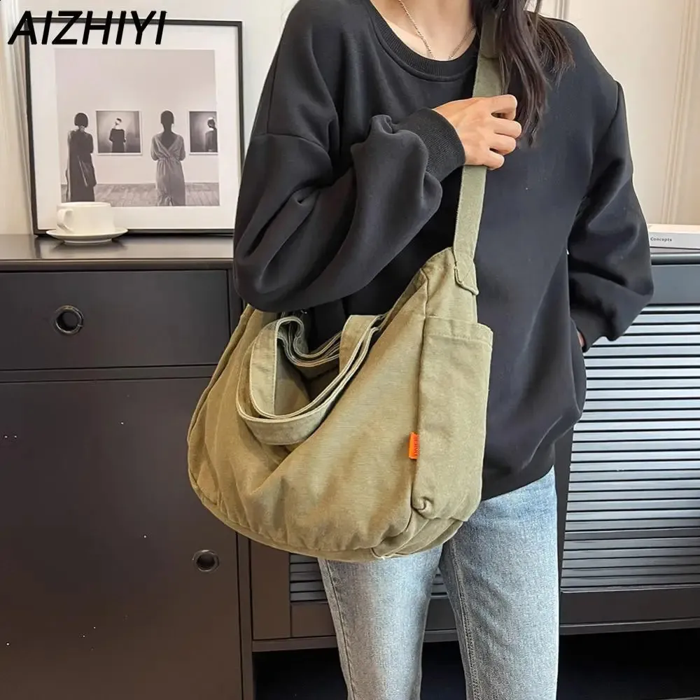 Soft & Spacious Crossbody Messenger Bag - Large Capacity, Stylish ...
