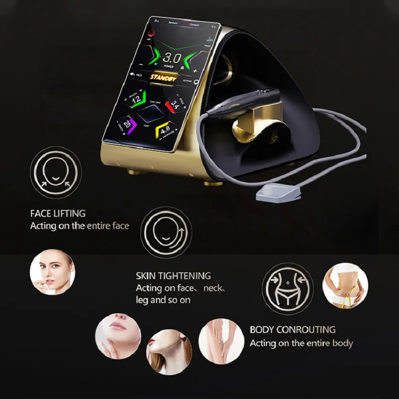 Hifu Machines 2 In 1 High Intensity Device For Face And Body Contouring ...