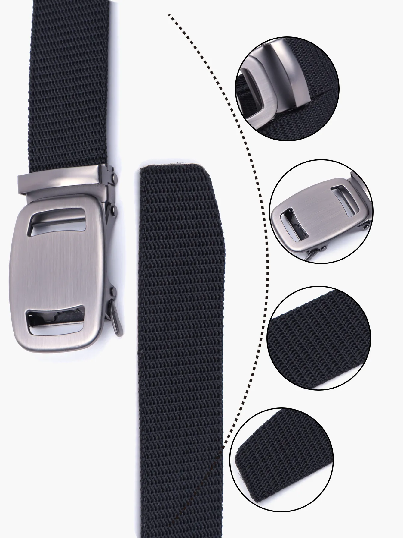 Designer Belt Buckle: Auto Adjusting Leather Belt With Vintage Inspired ...