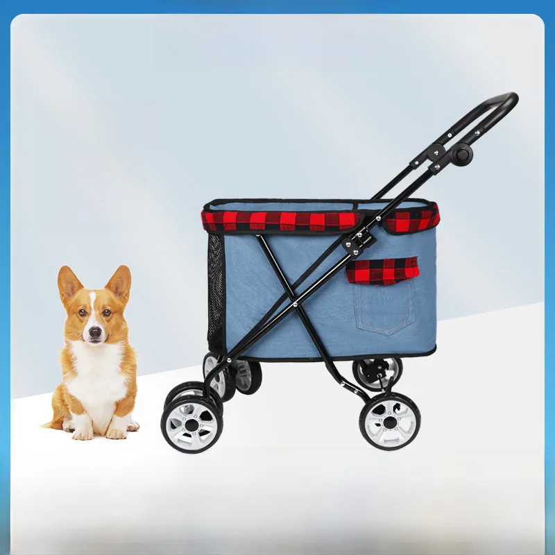 Portable Pet Carrier Trolley: Lightweight, Durable, & Convenient ...