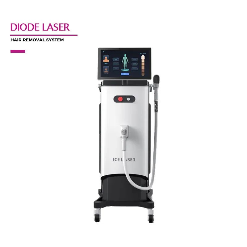 DHgate.com:[808nm] 3 Wavelengths Diode Laser Hair Removal Machine - 2024 Salon Use Painless ...