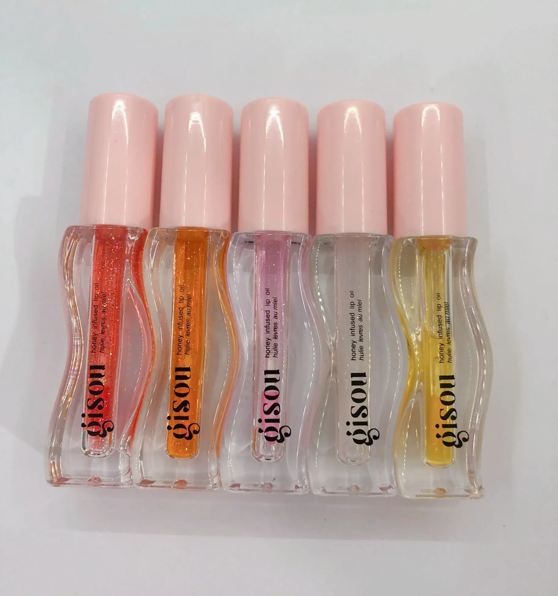 Gisou Moisturizing plumping lip gloss essence - Coconut Frost, Honey ...