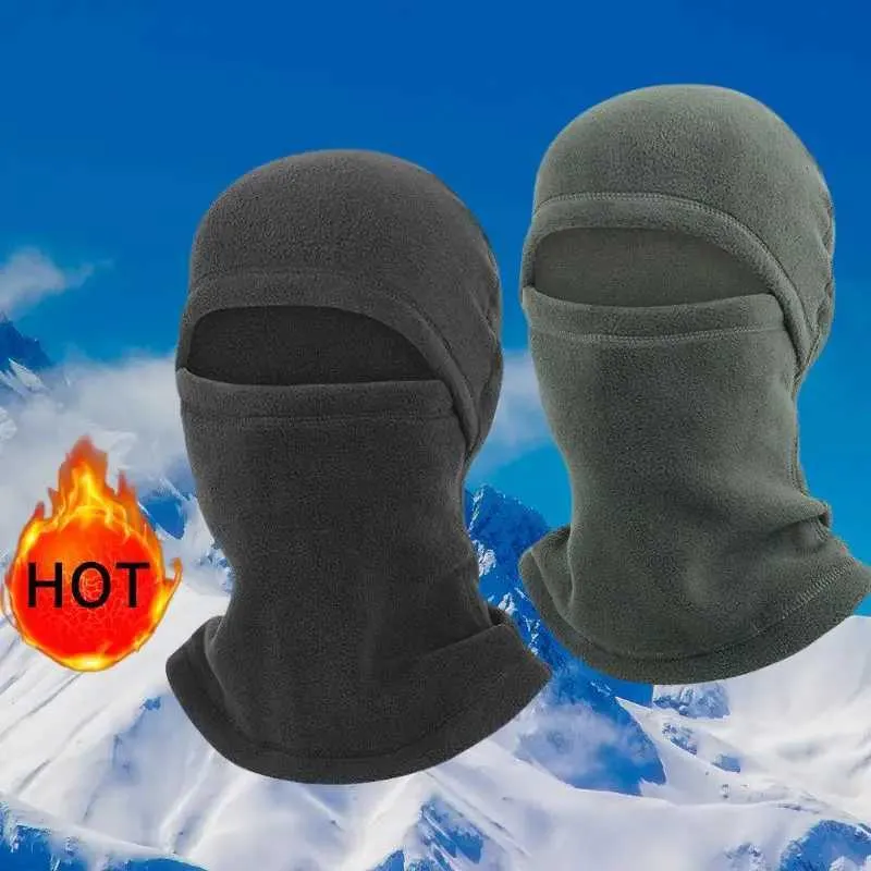 Winter Wool Balaclava - Windproof Thermal Cycling Mask for Skiing ...