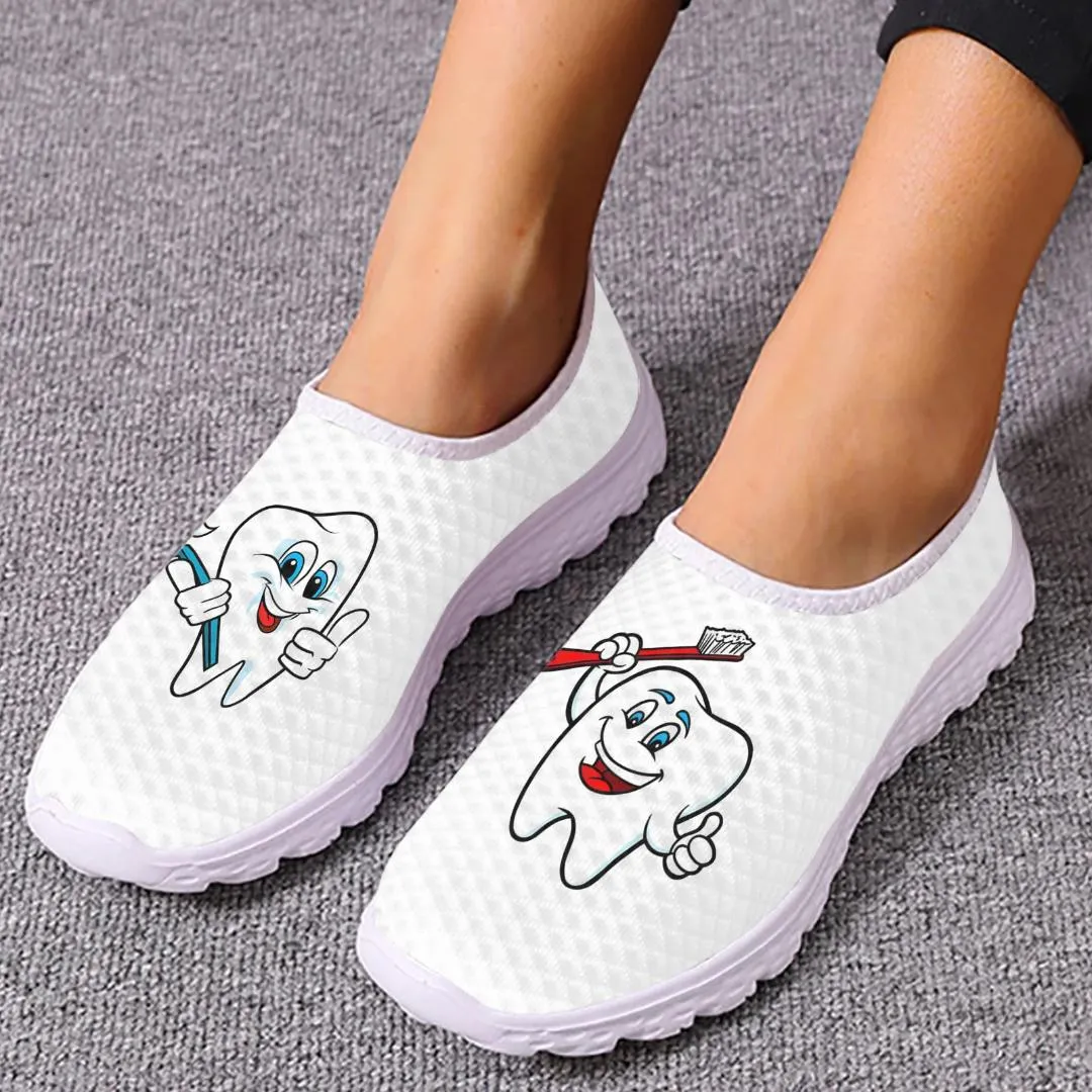 INSTANTARTS Cute Cartoon Tooth Pattern Women's...