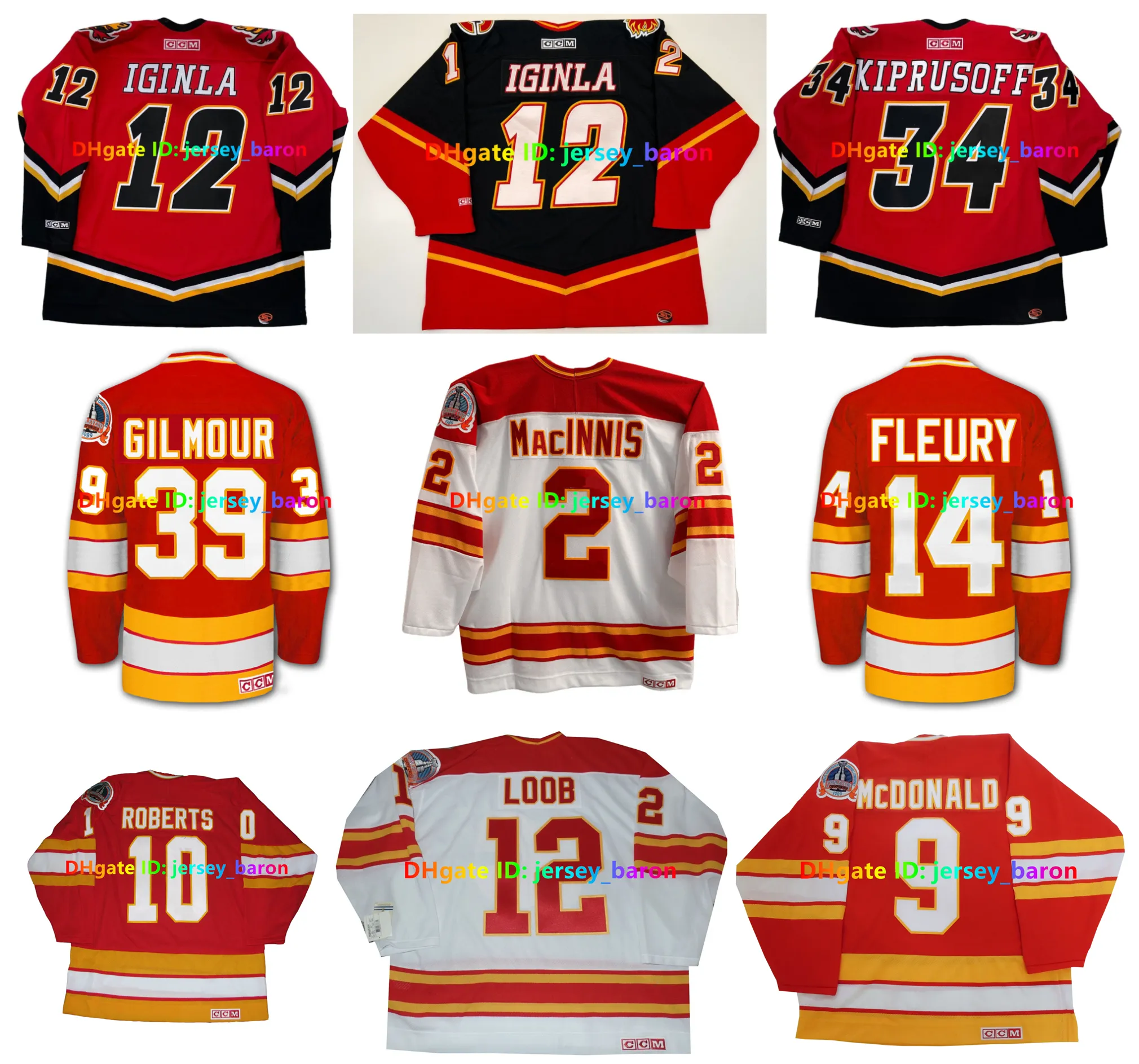 CCM Calgary NHL Throwback Jersey Iginla 1989 Flames... From Qqq_8, $29. ...