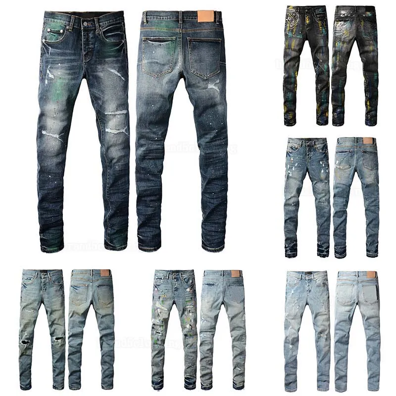 Designer skinny jeans for men polyester twill slim fit high waist 30 ...